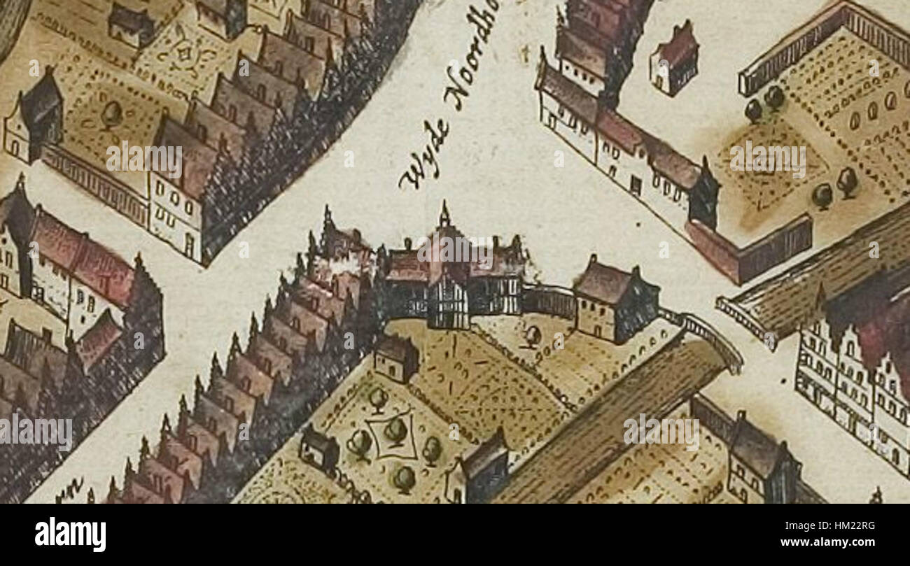 *Hanenburg 1649* is a historical work depicting a 17th-century European ...