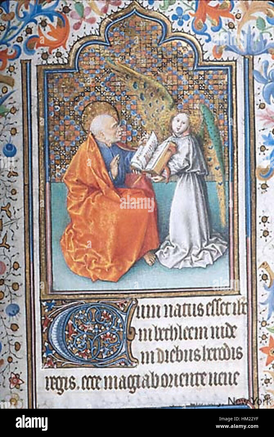 French 15th century illuminated manuscript hi-res stock photography and ...