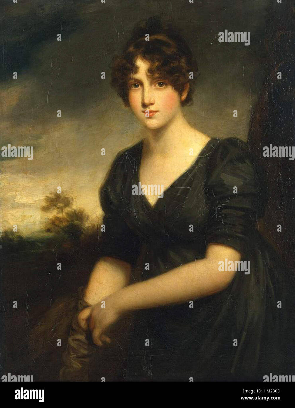 18th century painting portraits woman hi-res stock photography and ...