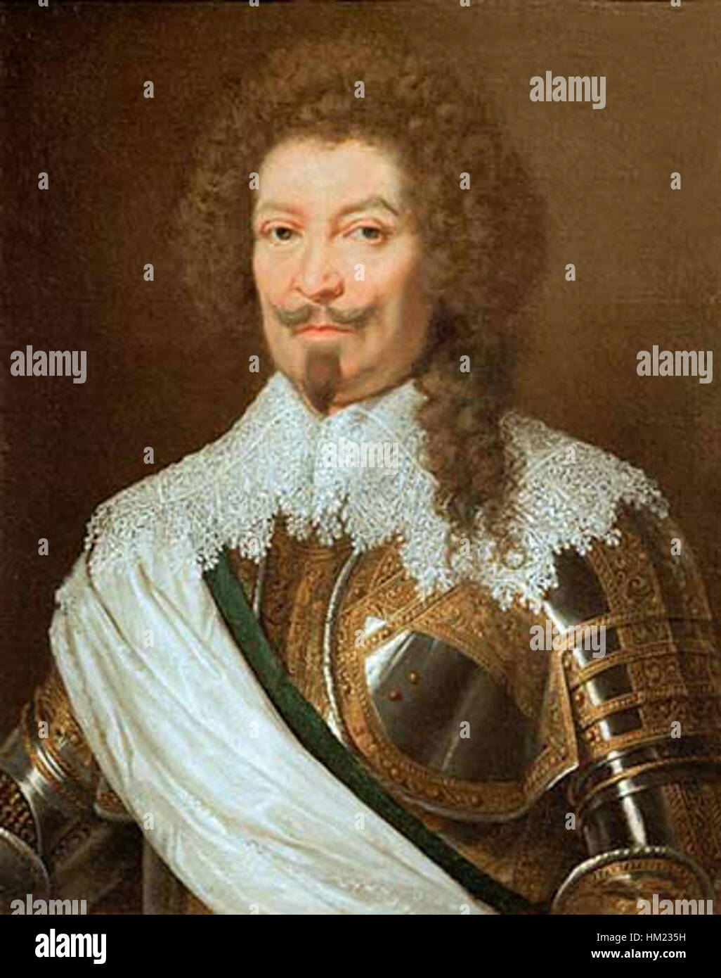 This portrait by Justus Sustermans captures a dignified subject in rich ...