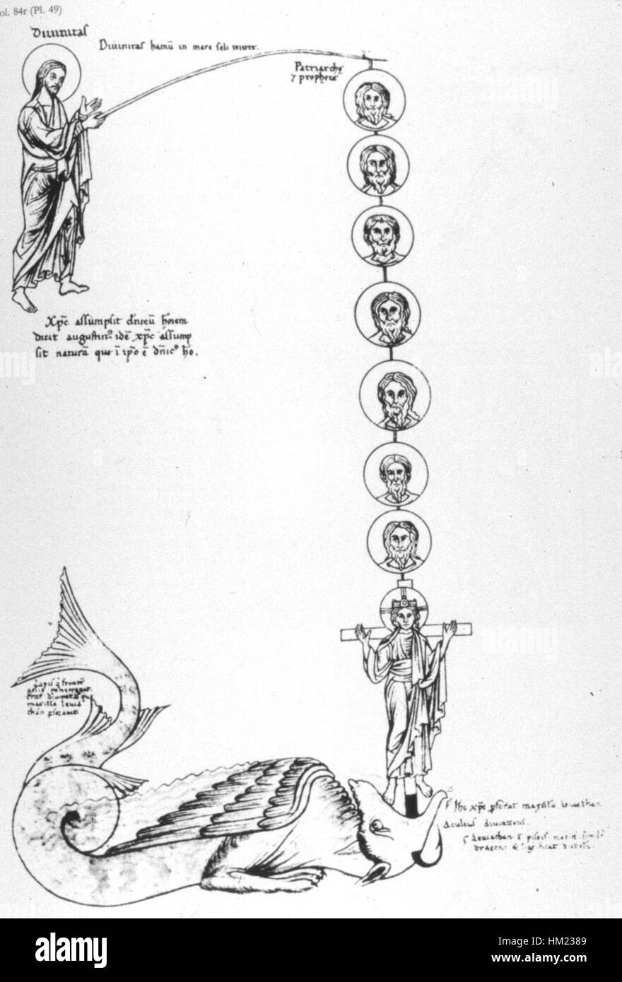 The 'Hortus Deliciarum' Jesse Tree is an illuminated manuscript ...