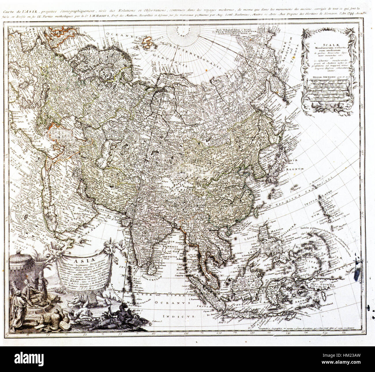 1744 map hi-res stock photography and images - Alamy