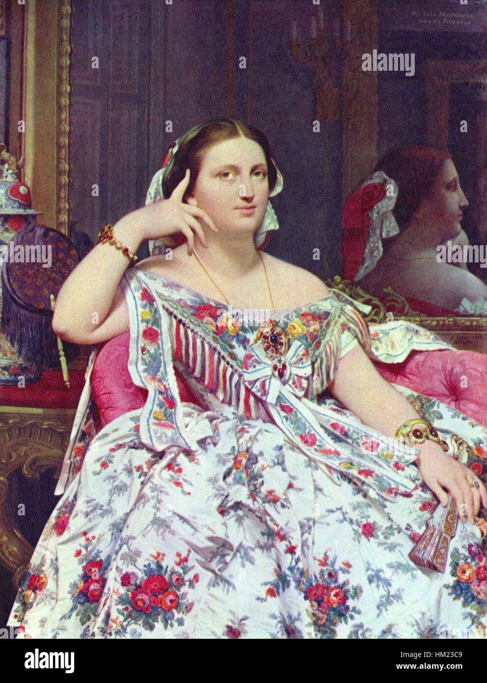 Jean Auguste Dominique Ingres’ painting showcases his refined skill in ...