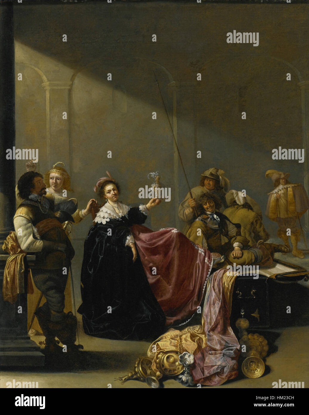 'A Guardroom Interior' by Jacob Duck captures the everyday life inside ...