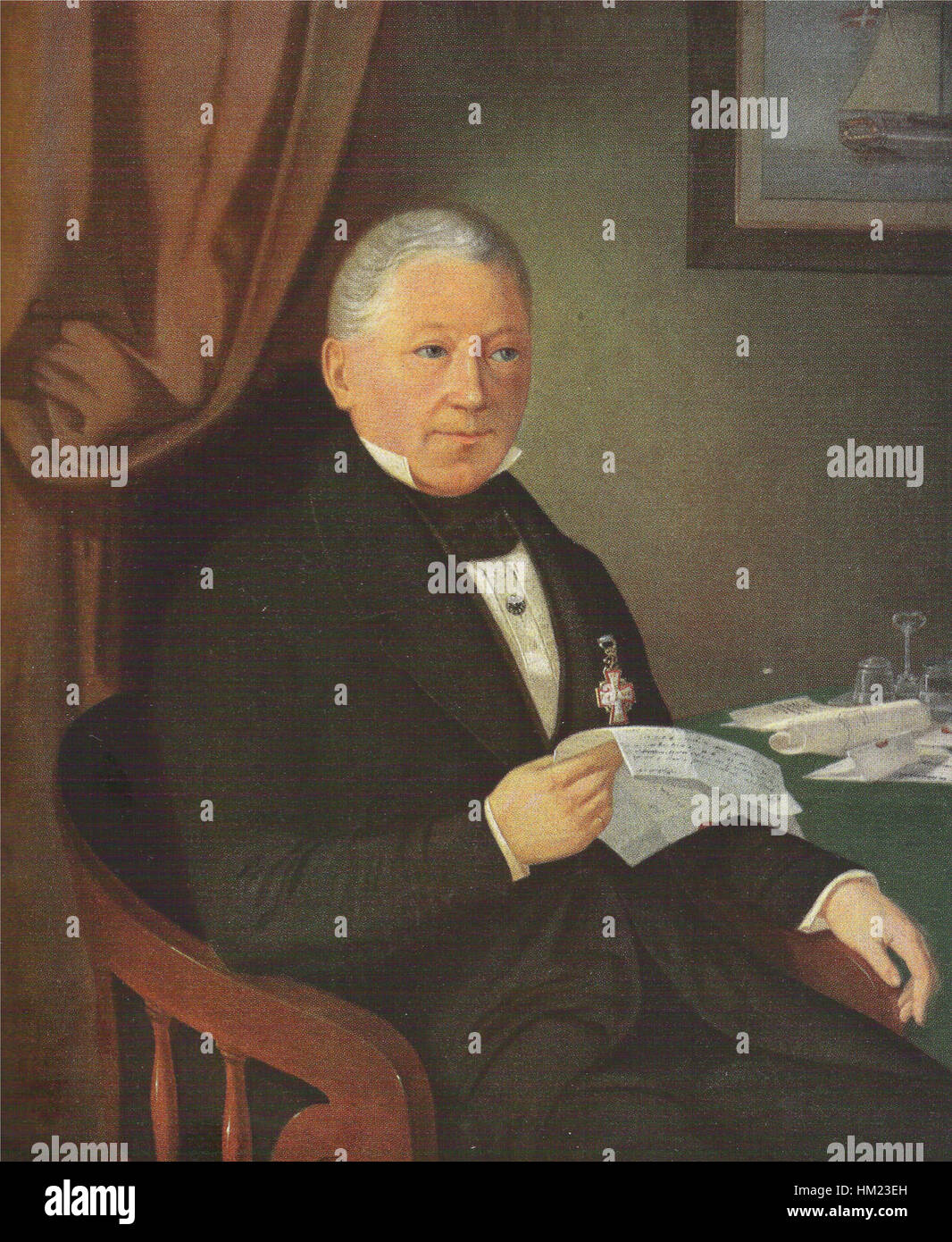 Jacob Holm, an artist known for his distinctive style, created works ...