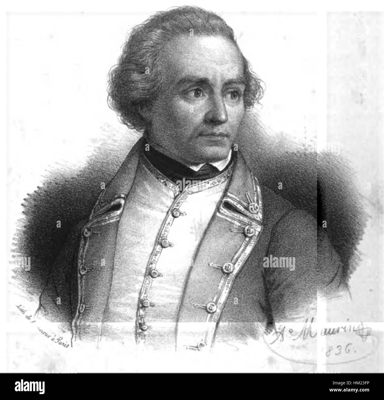 James cook-antoine maurin Stock Photo - Alamy