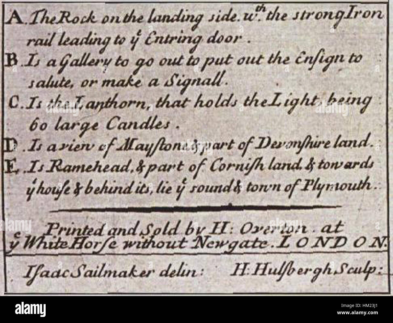 Isaac Sailmaker's 'Eddystone Lighthouse Detail' is a finely detailed ...