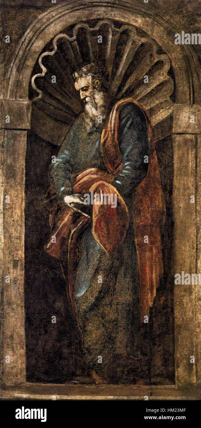 ‘Prophet’ by Jacopo Tintoretto, an important Venetian Renaissance ...