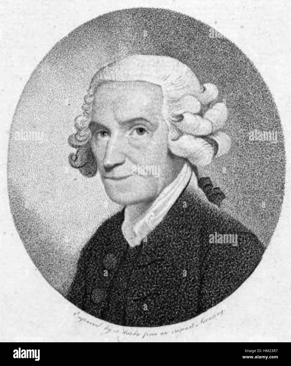 The portrait of James Nares by Thomas Hardy is a historical painting ...