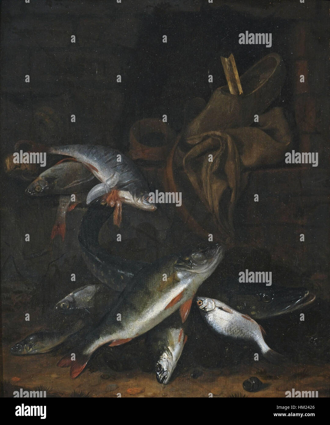 Jacob Gillig's 'Fischstilleben' is a classic still life painting ...