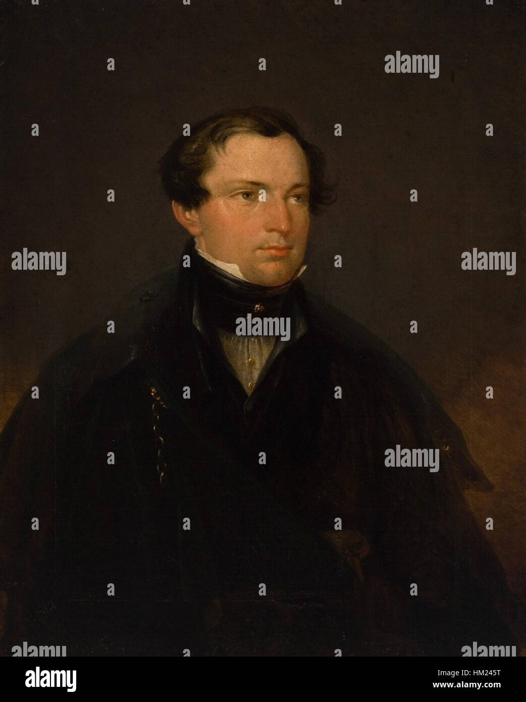 Jan Rustem’s self-portrait showcases the artist’s distinctive style, often incorporating ...