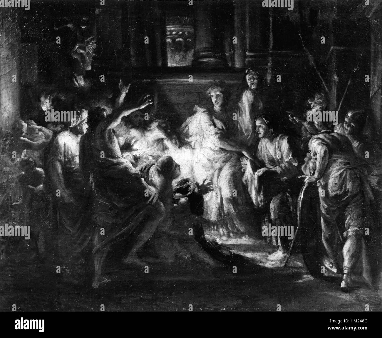 This Italian painting depicts the biblical story of Judith presenting ...