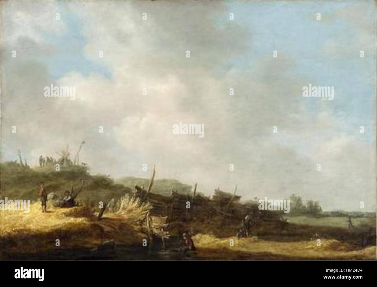 Dutch landscape oil painting hi-res stock photography and images - Alamy