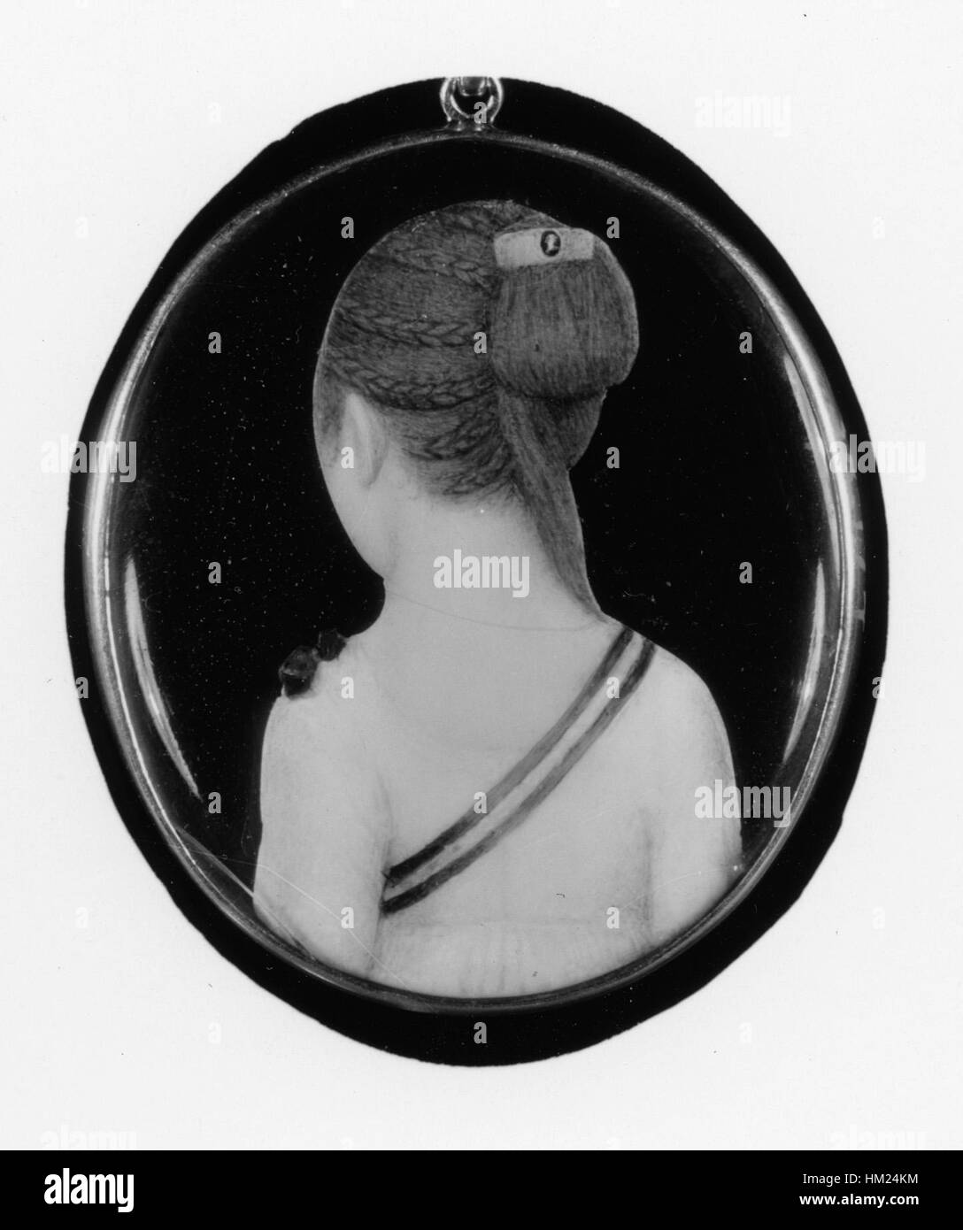 This portrait miniature of Princess Louisa Carlotta, housed at the ...