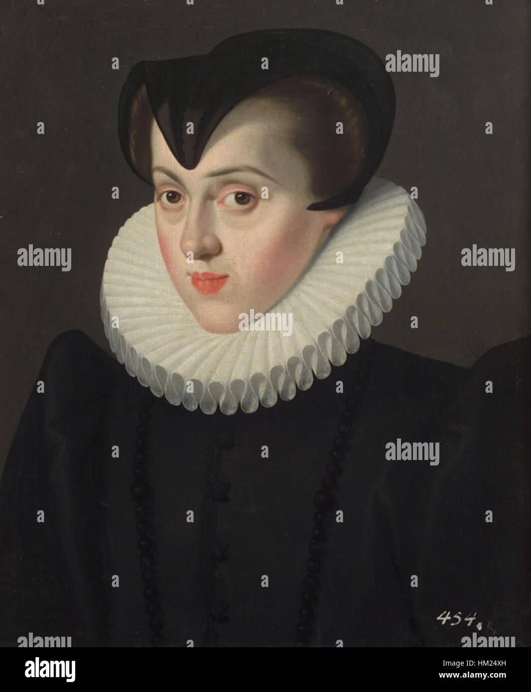 This painting by Jakob de Monte showcases a 16th-century religious ...