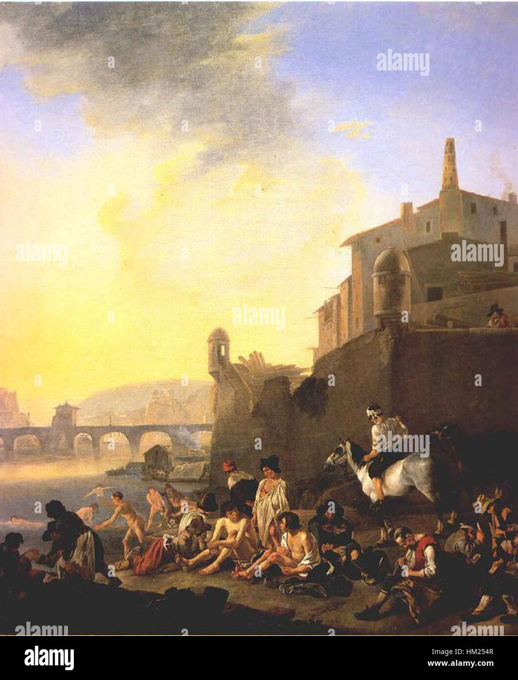 Johannes lingelbach painting hi-res stock photography and images - Alamy