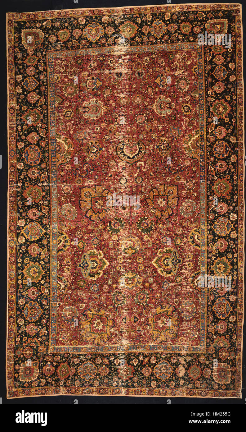 The artwork 'Isfahan' from the Google Art Project features a detailed ...