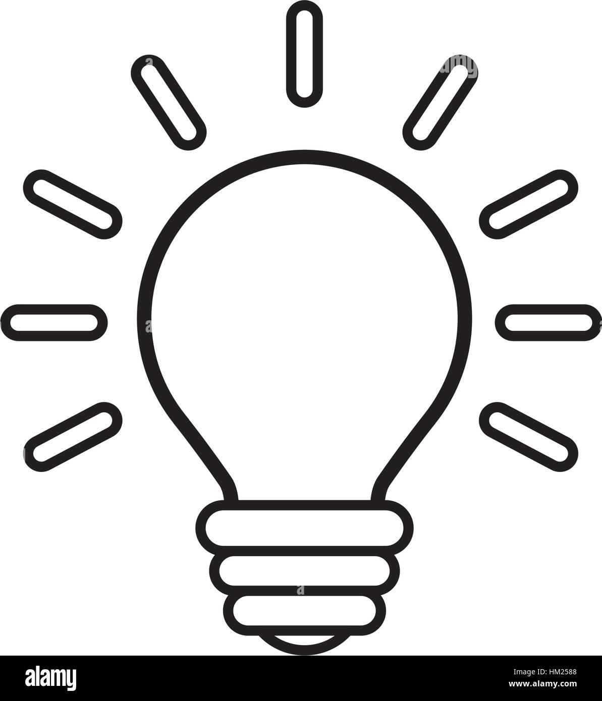 Bulb light energy Stock Vector Image & Art - Alamy