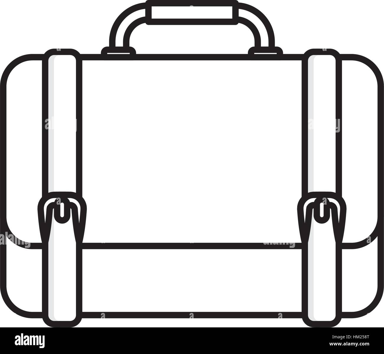 isolated business briefcase Stock Vector Image & Art - Alamy