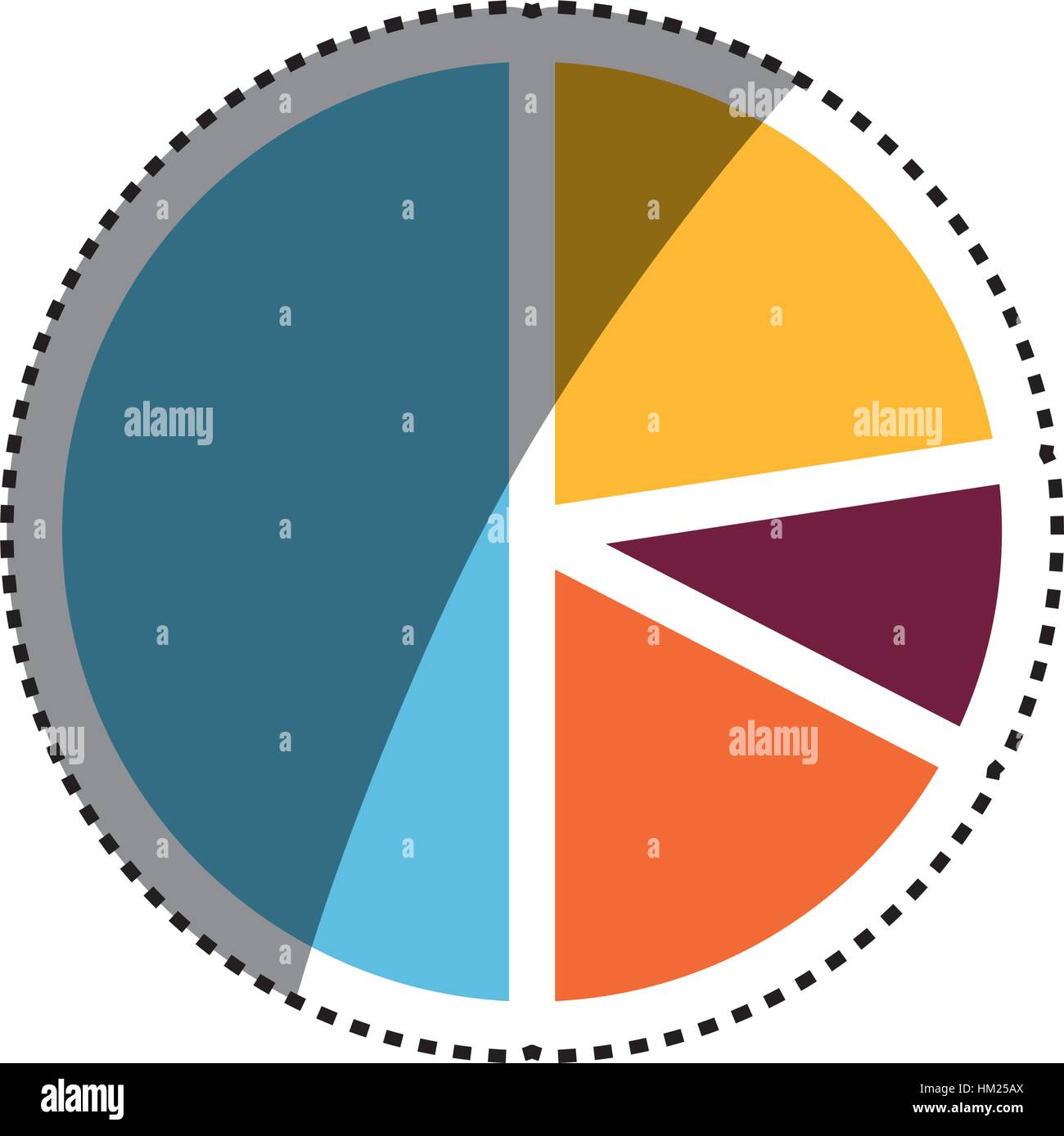 Statistics graphic report Stock Vector Image & Art - Alamy