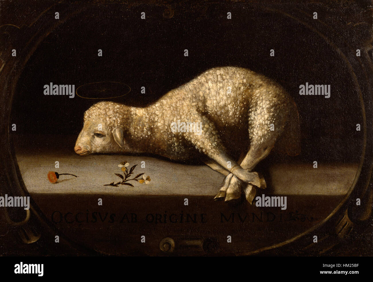 *The Sacrificial Lamb* by Josefa de Ayala is a religious painting ...