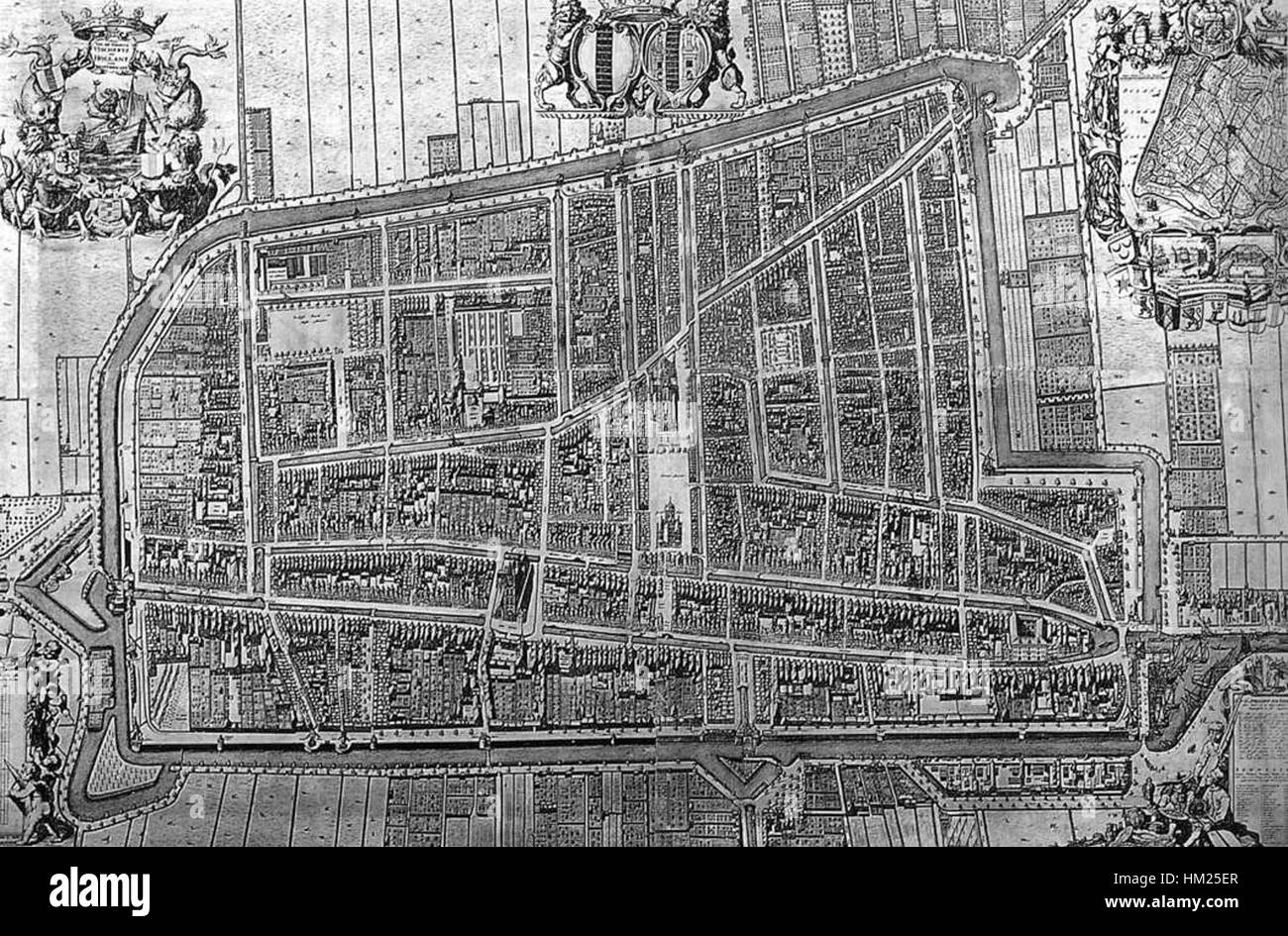 Map of delft hi-res stock photography and images - Alamy