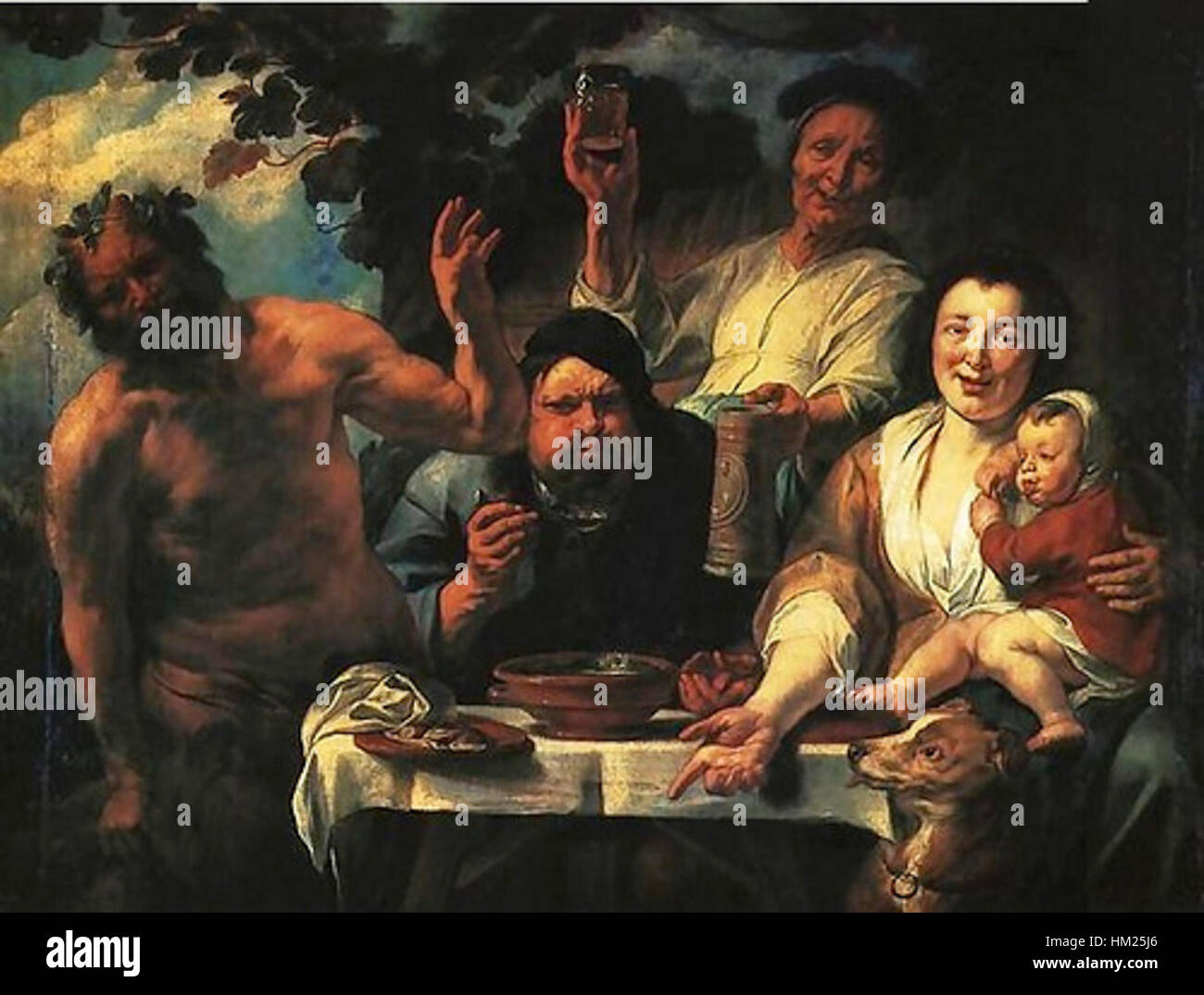 'Jordaens3' is a work attributed to the Flemish artist Jacob Jordaens ...
