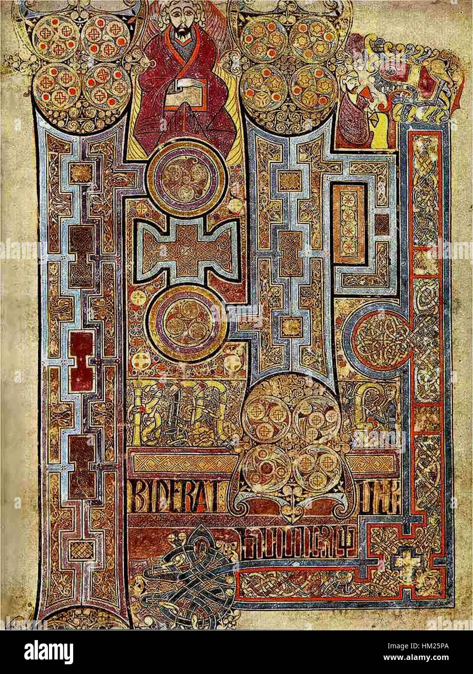 John gospel book of kells hi-res stock photography and images - Alamy