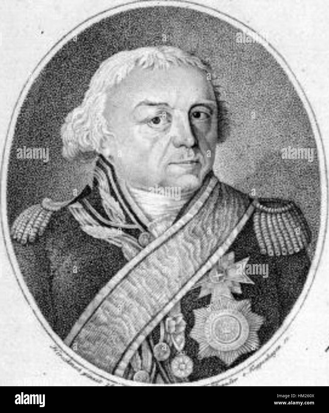 The portrait of Joseph Maria von Weichs showcases his aristocratic ...