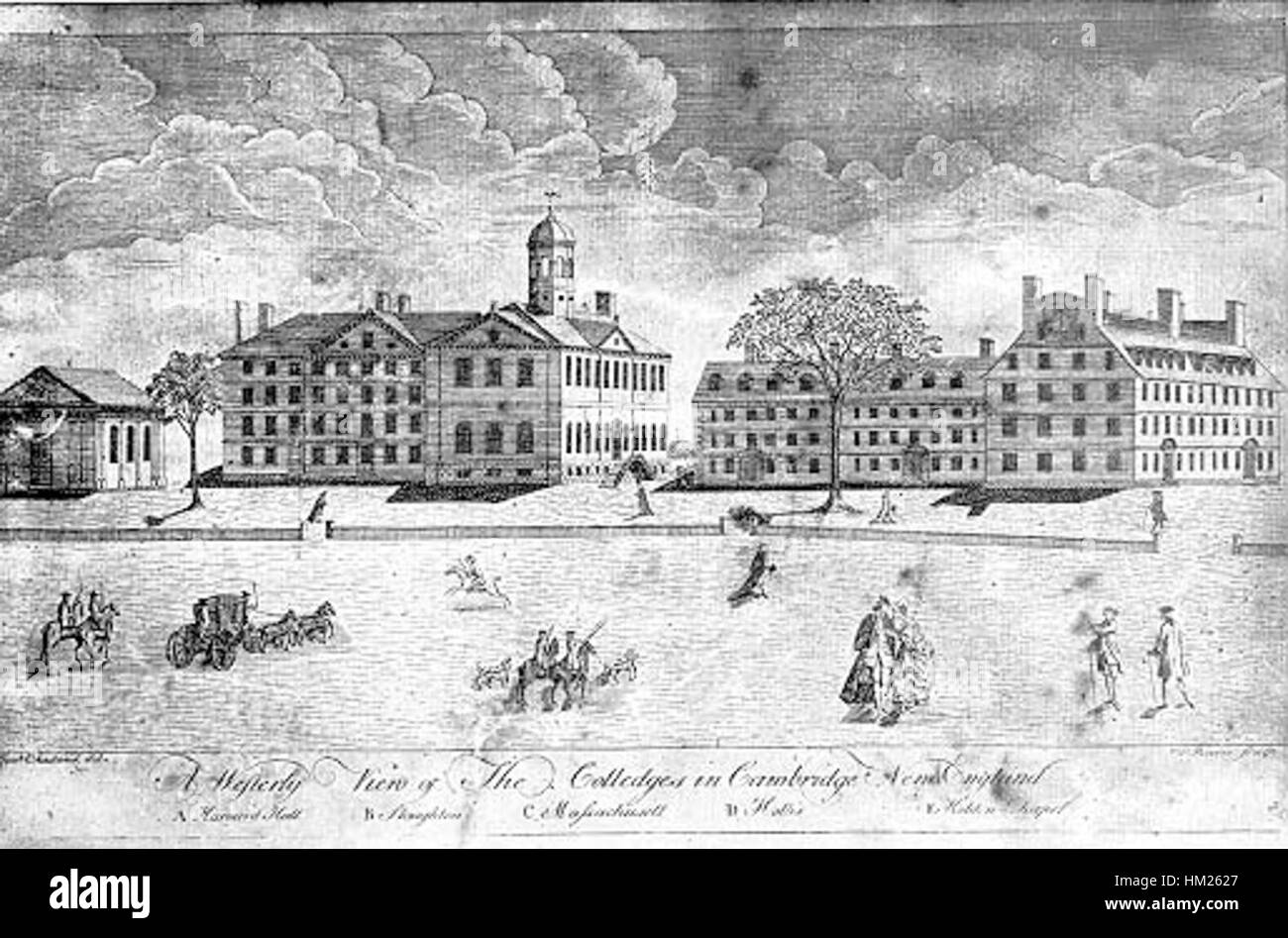 A historical painting of Paul Revere, known for his midnight ride ...