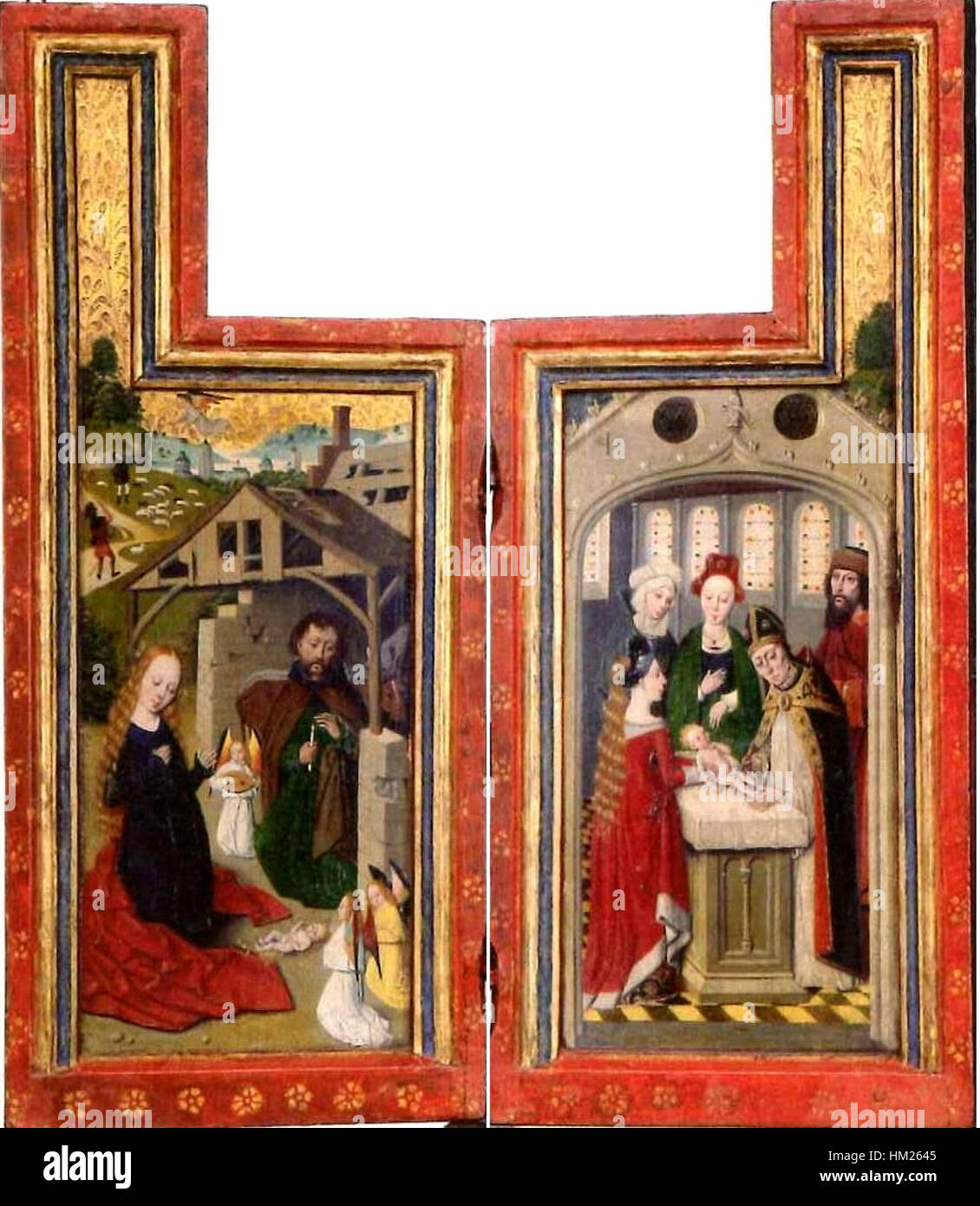This altarpiece by the Master of the Tiburtine Sibyl is a remarkable ...