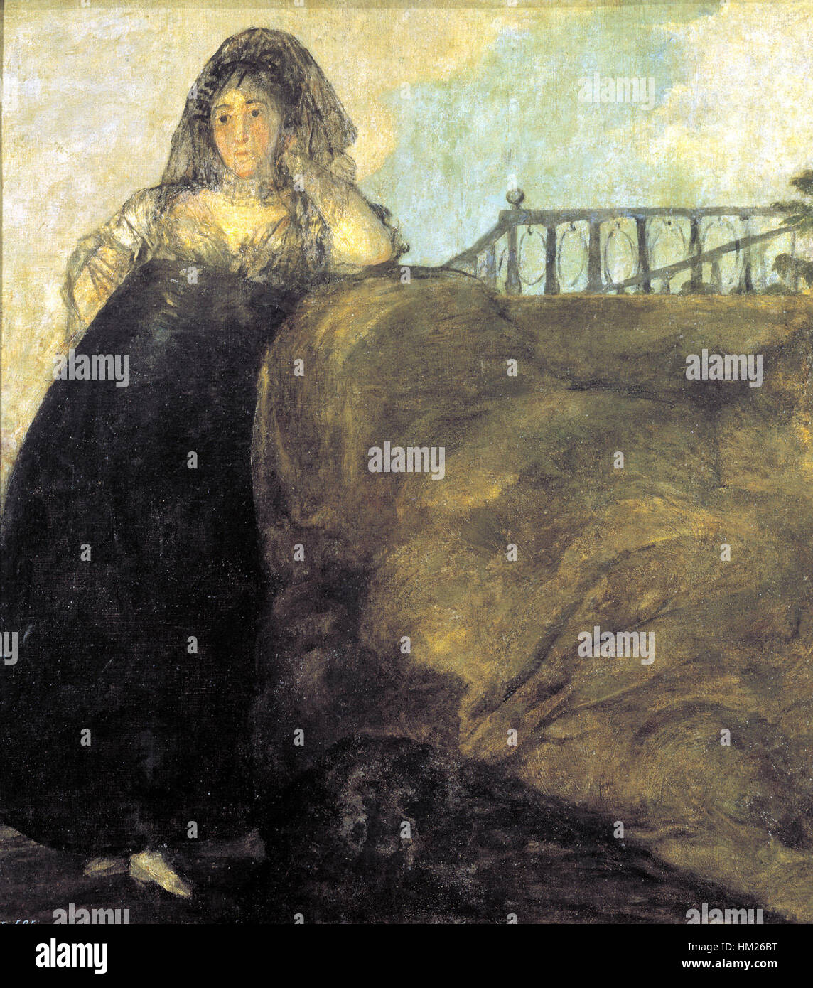 'La Leocadia' by Francisco Goya is a renowned portrait of his muse and ...