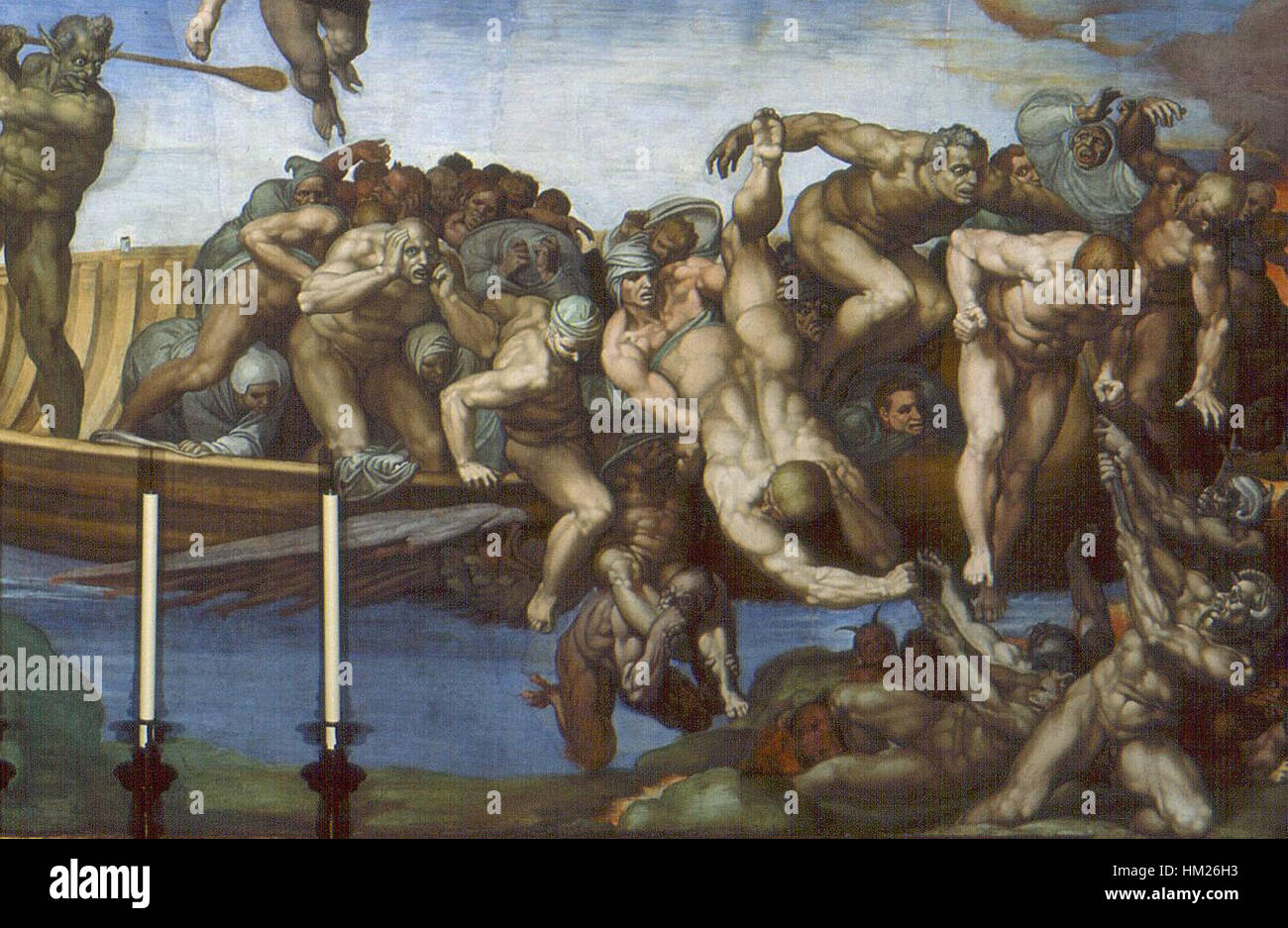 The 'Last Judgement Charon' is an iconic artwork that illustrates the ...
