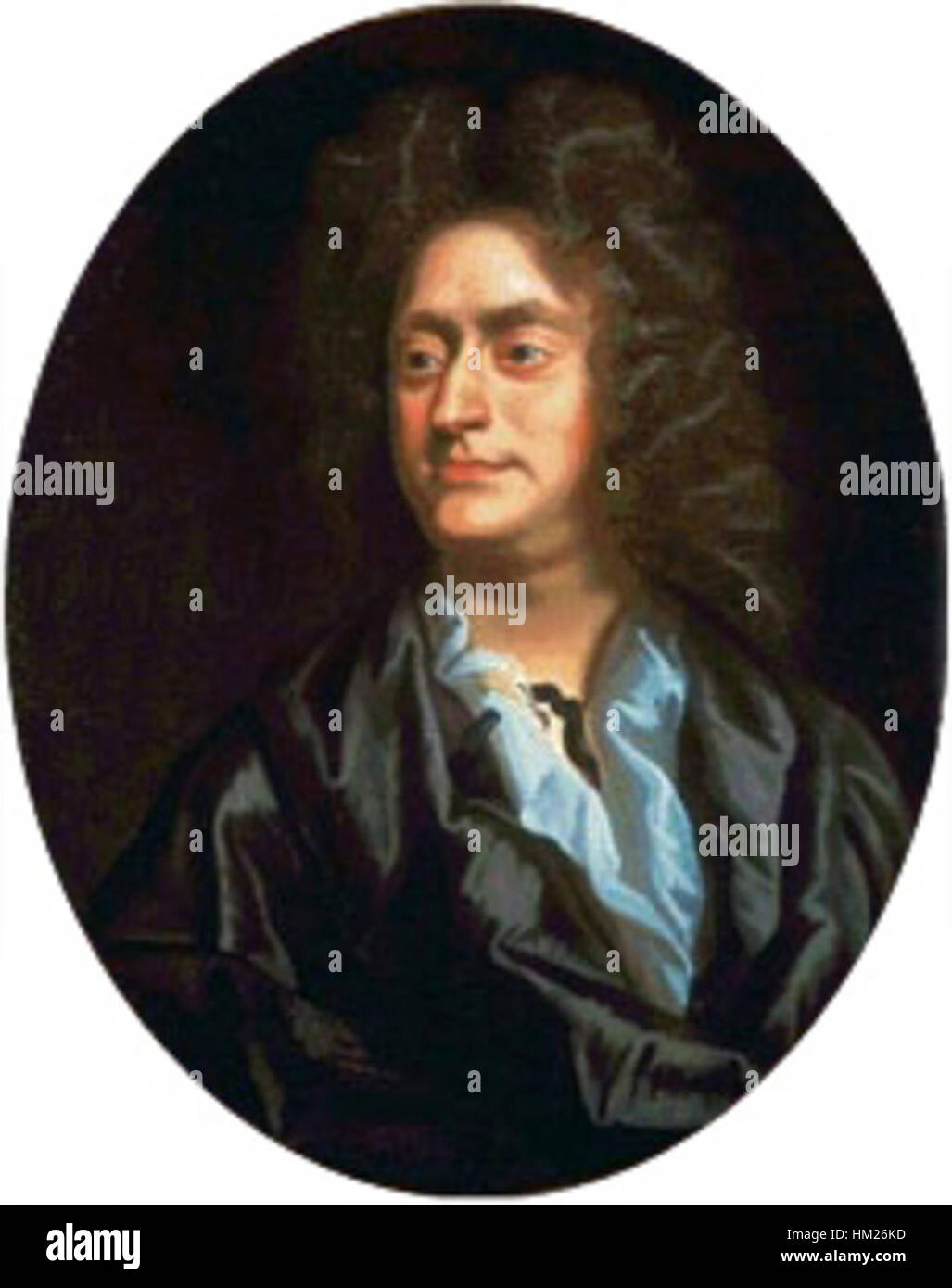 This portrait of Henry Purcell, painted by Closterman, captures the ...