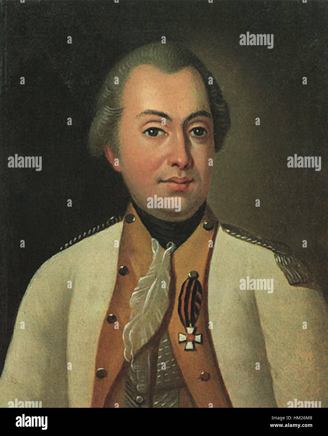 This 1777 painting depicts the Russian general Kutuzov, renowned for ...