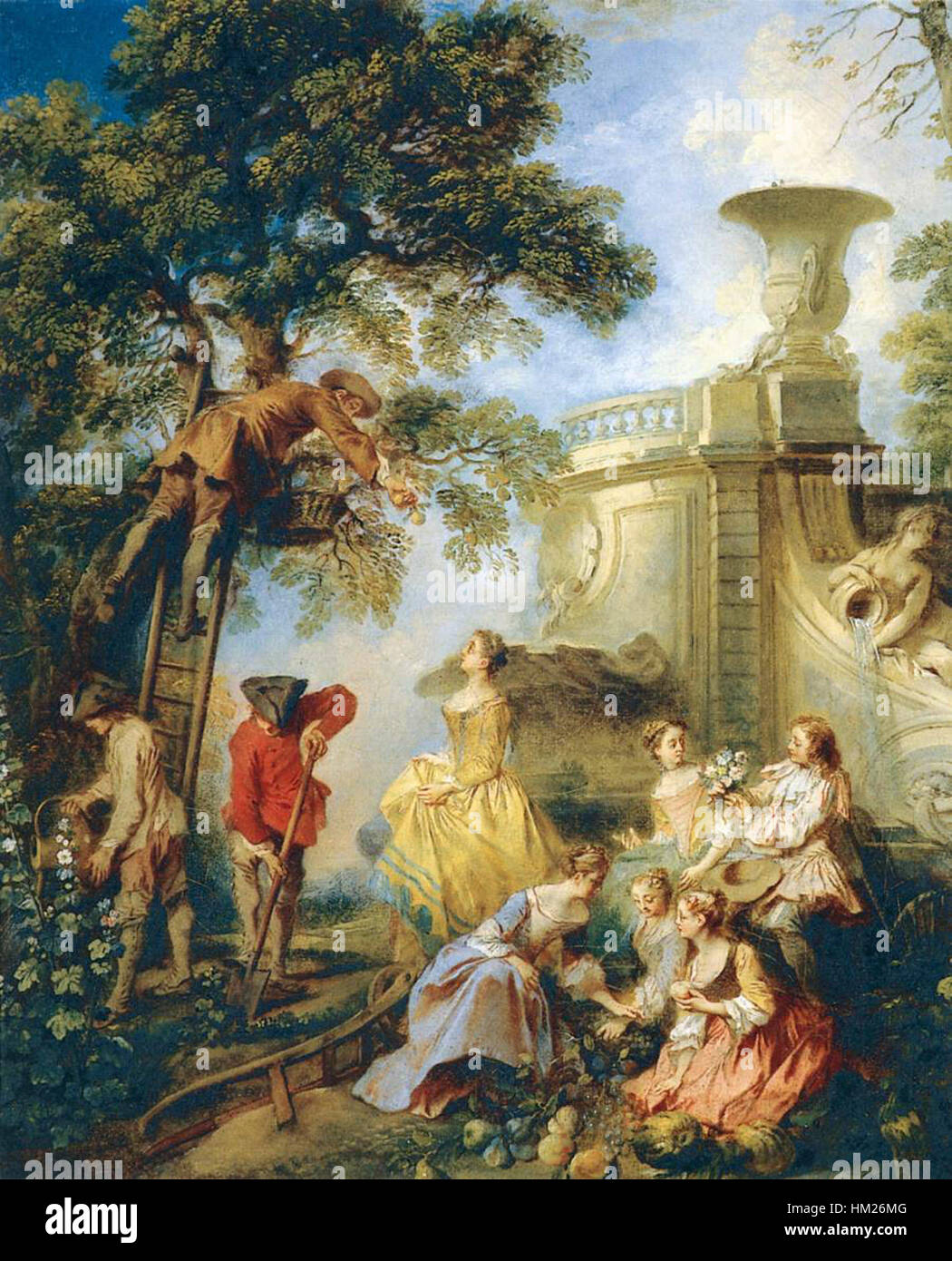 Nicolas Lancret’s 'The Earth' is a fine example of Rococo art ...