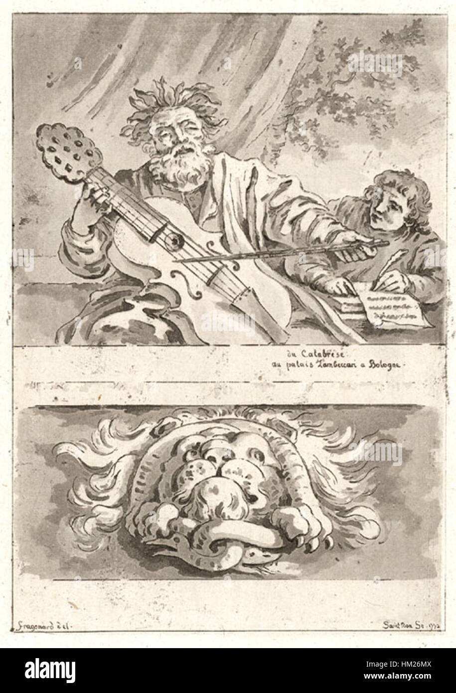 The painting of Homer from 1772 offers a classical portrayal of the ...