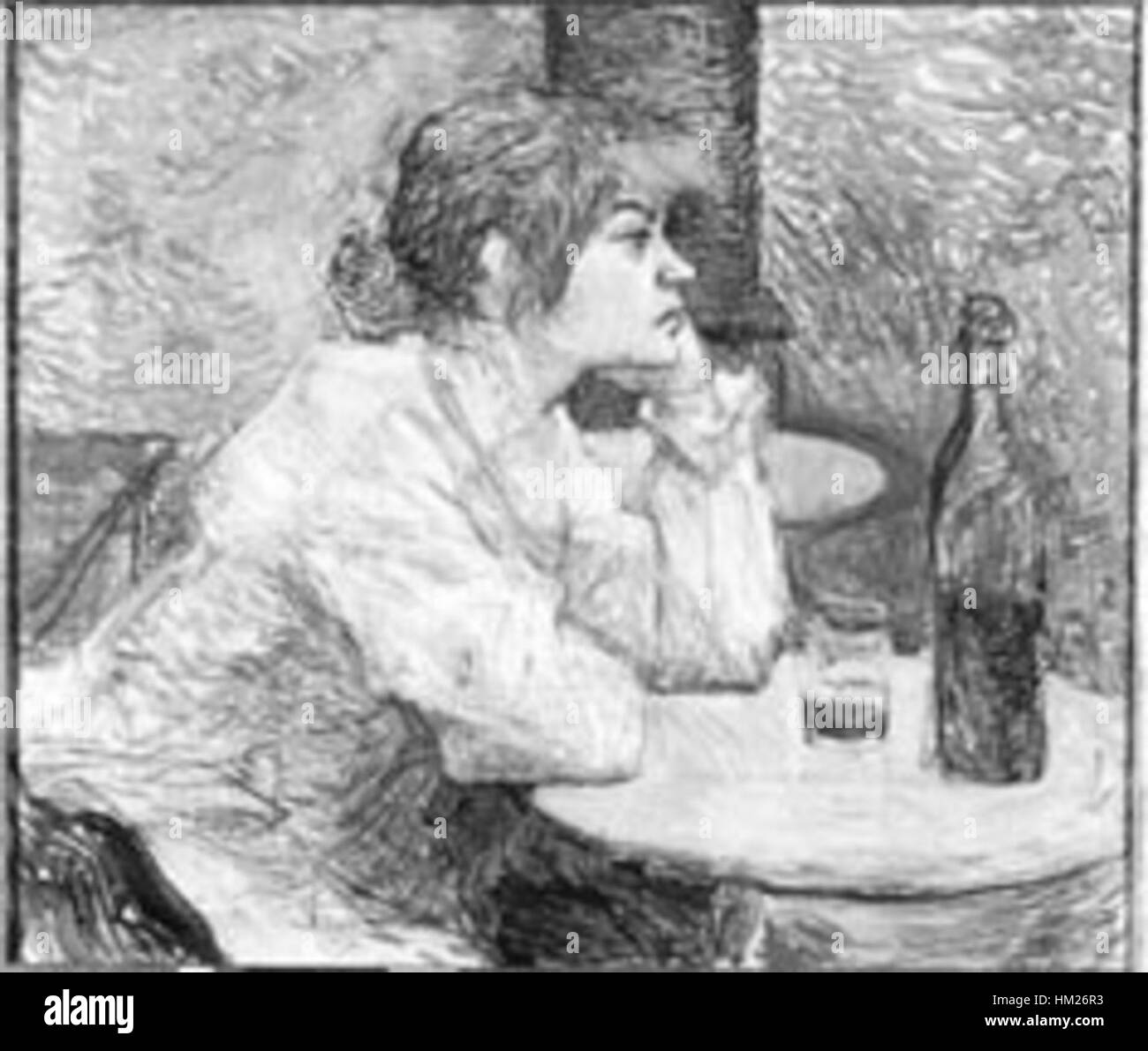 Parisian artists Black and White Stock Photos & Images - Alamy