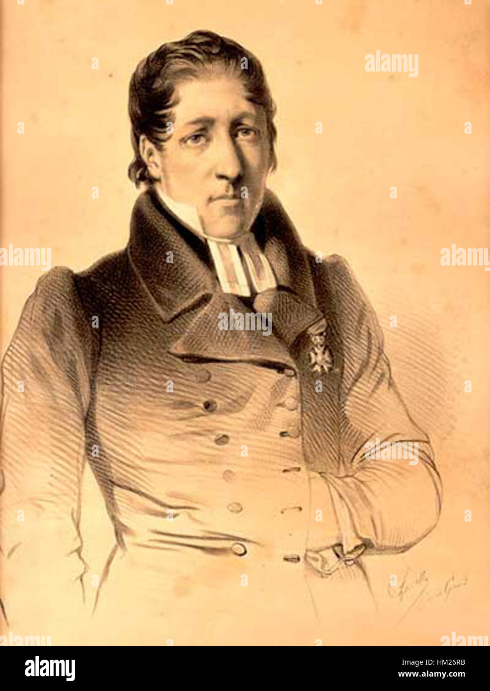 This portrait of Lars Levi Laestadius, a Swedish Lutheran pastor and ...