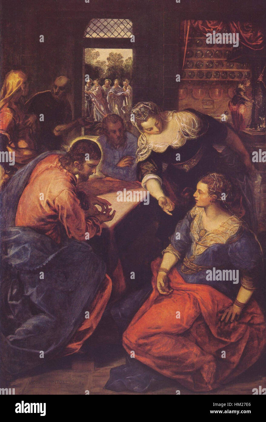 This portrait by Jacopo Tintoretto, one of the leading Venetian ...