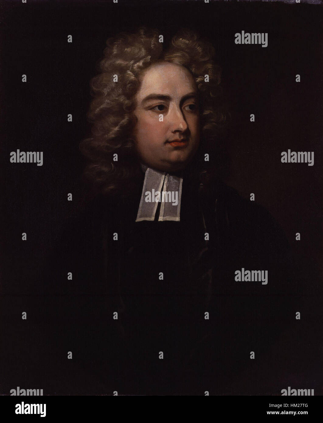 A well-known portrait of Jonathan Swift, the author of 'Gulliver's ...