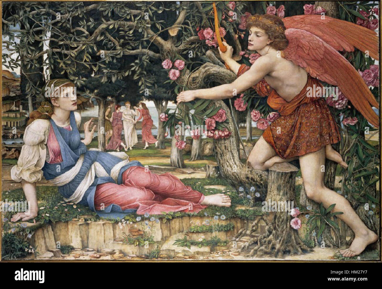 John Roddam Spencer Stanhope - Love and the Maiden Stock Photo - Alamy John Roddam Spencer Stanhope - Love and the Maiden Stock Photo - Alamy
