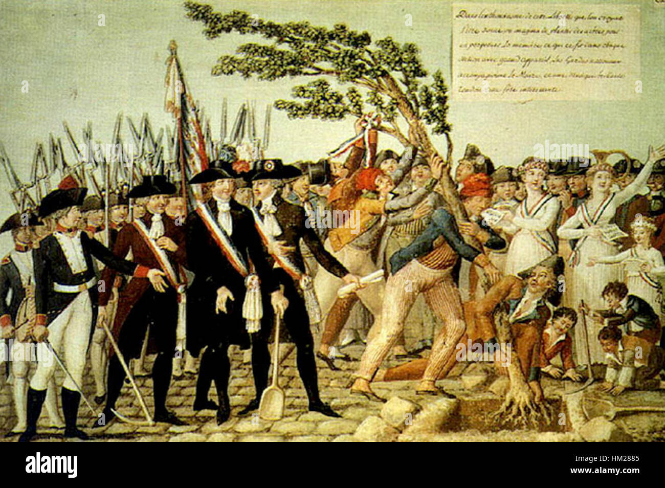 The Liberty Tree Planting commemorates the act of planting a tree as a ...