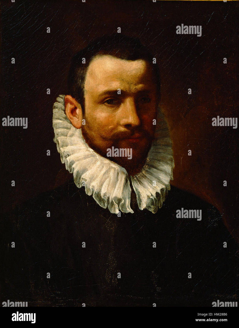 This portrait by Hans von Aachen depicts Lodewijk Toeput, an artist ...