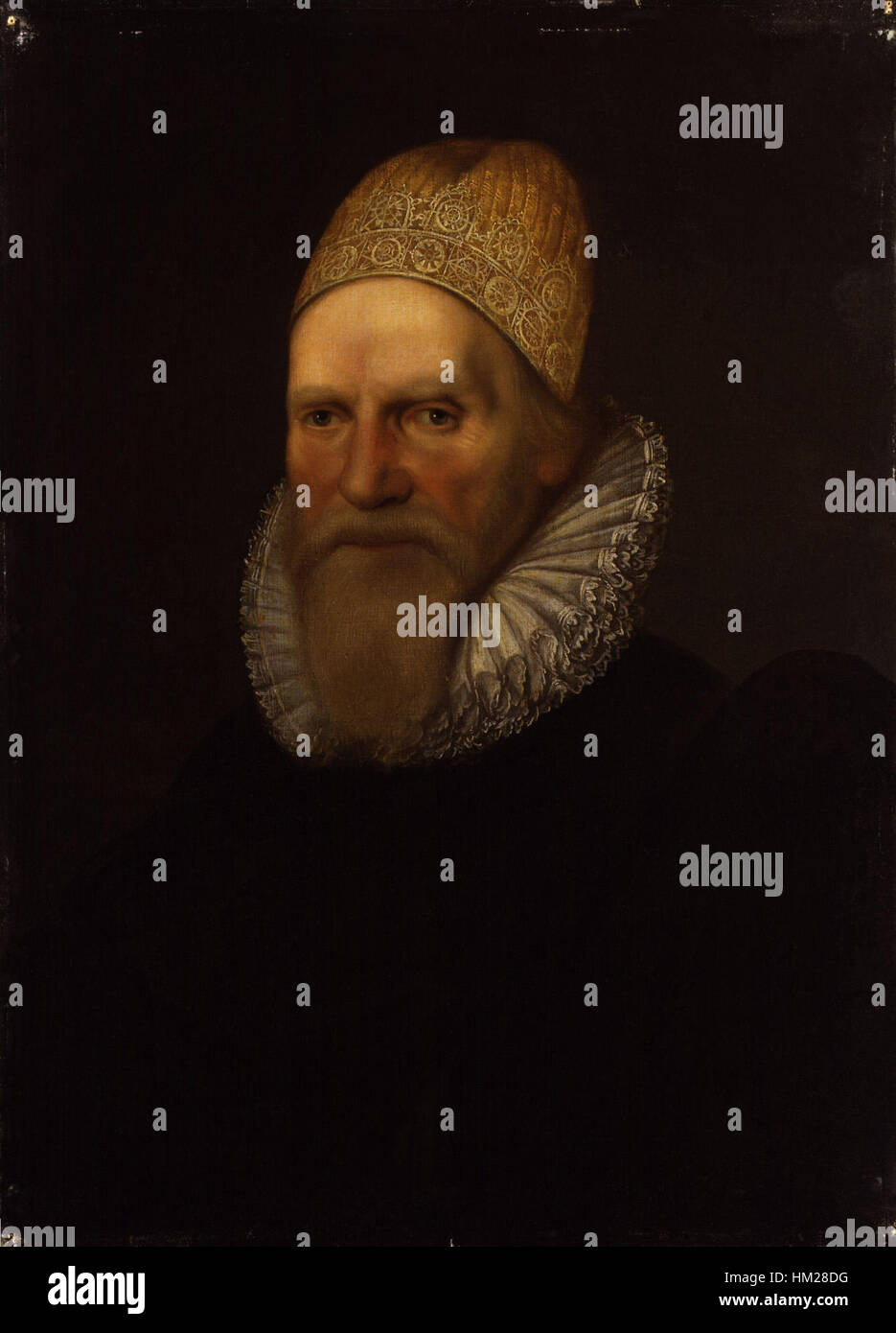 Portrait of Sir Henry Spelman, painted by Cornelius Johnson, circa 1630 ...