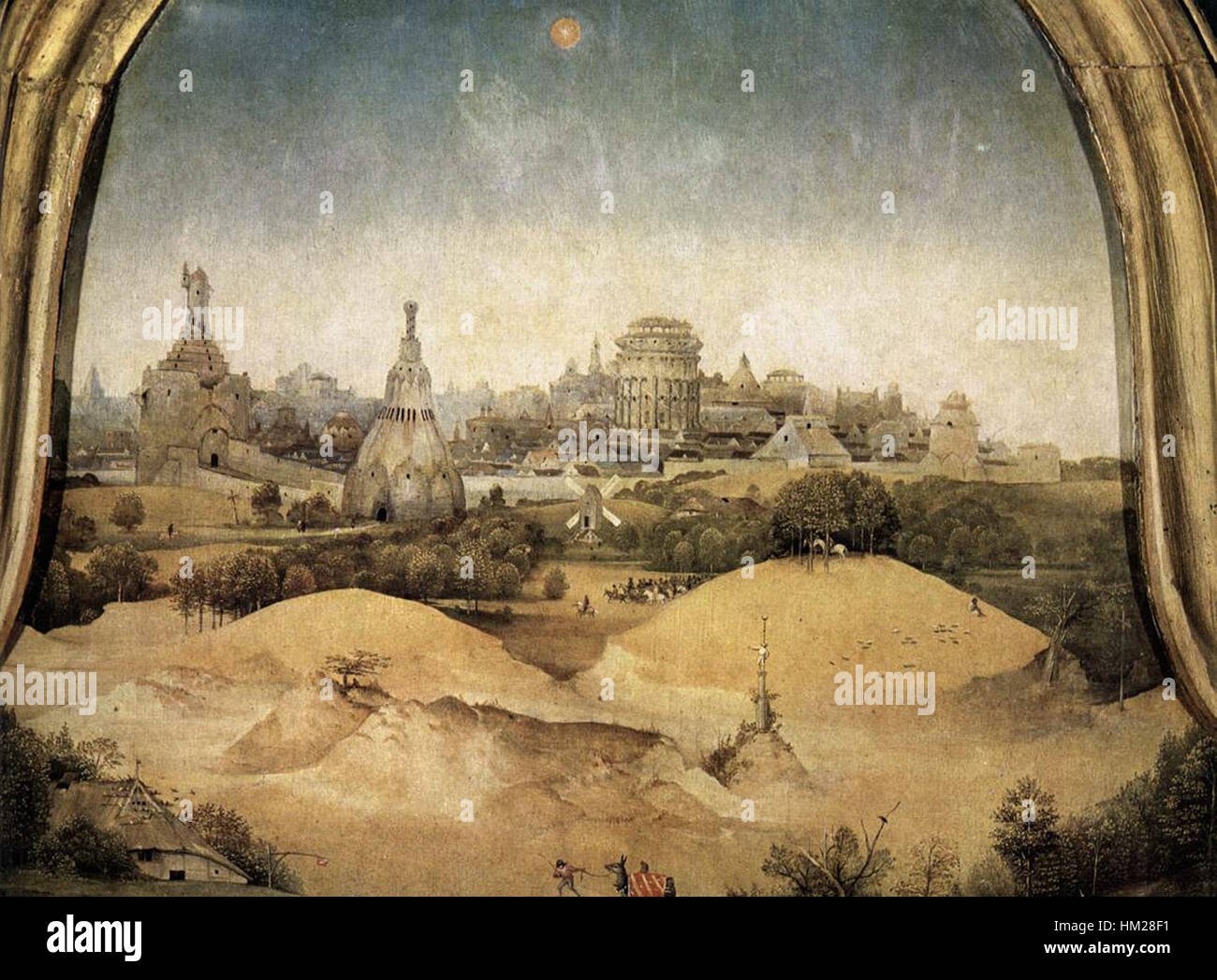 This detailed section from Hieronymus Bosch’s 'Adoration of the Magi ...