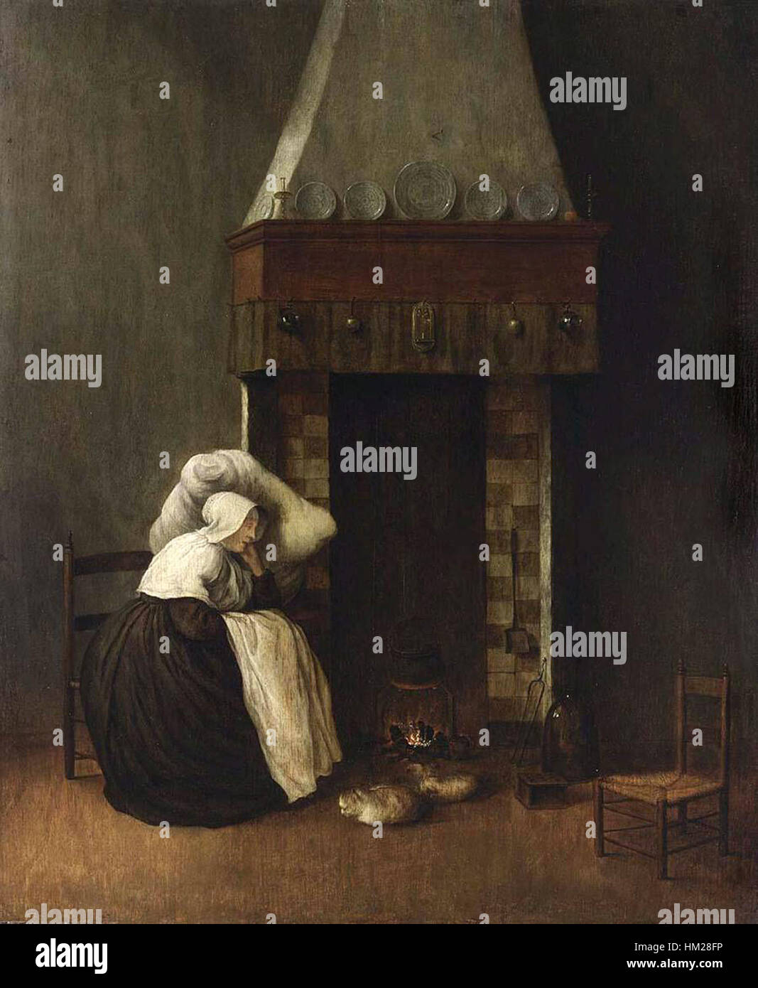 Jacob Vrel’s 'Sleeping Woman (The Convalescent)' captures a serene ...