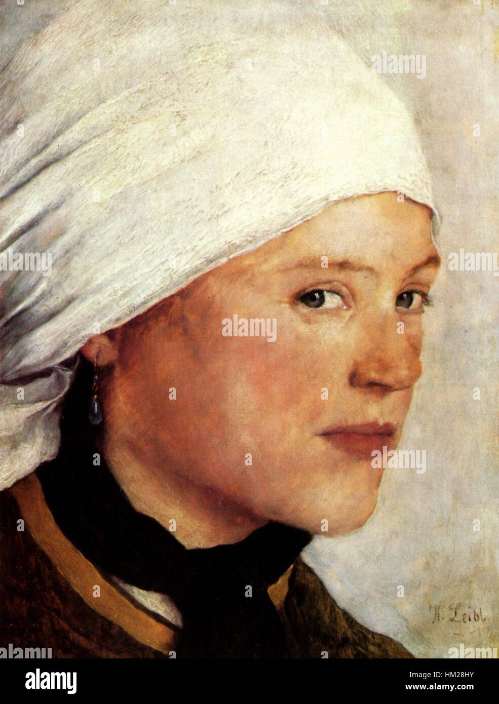 Wilhelm Maria Hubertus Leibl was a renowned 19th-century German artist ...