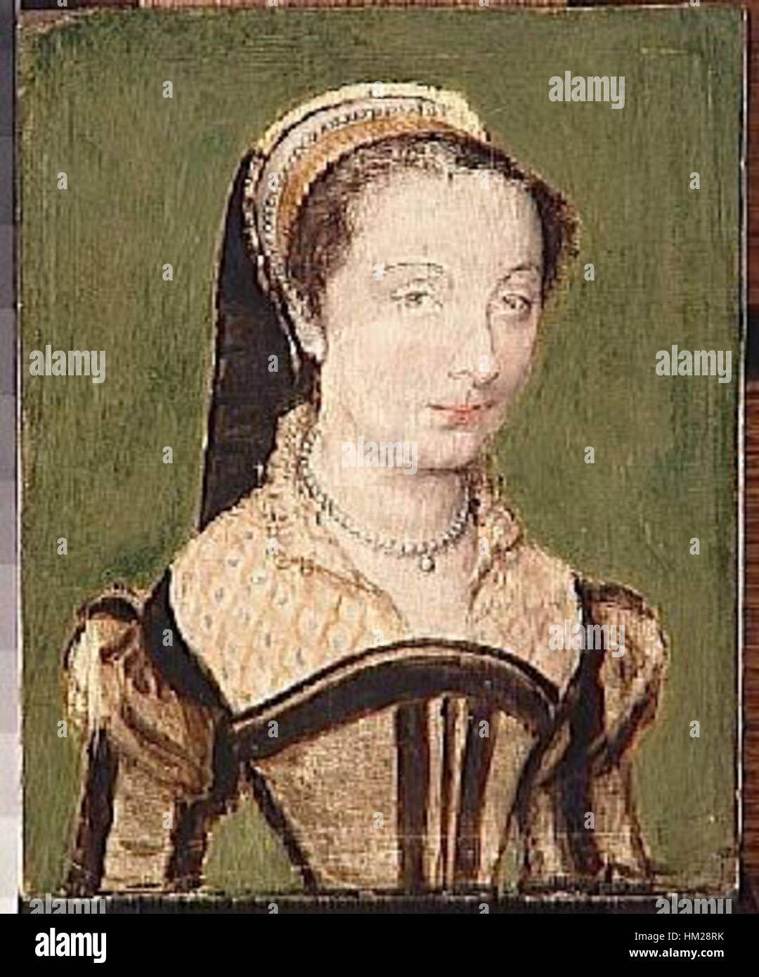 Corneille de Lyon’s portrait of Louise van Halewijn, painted in 1532 ...