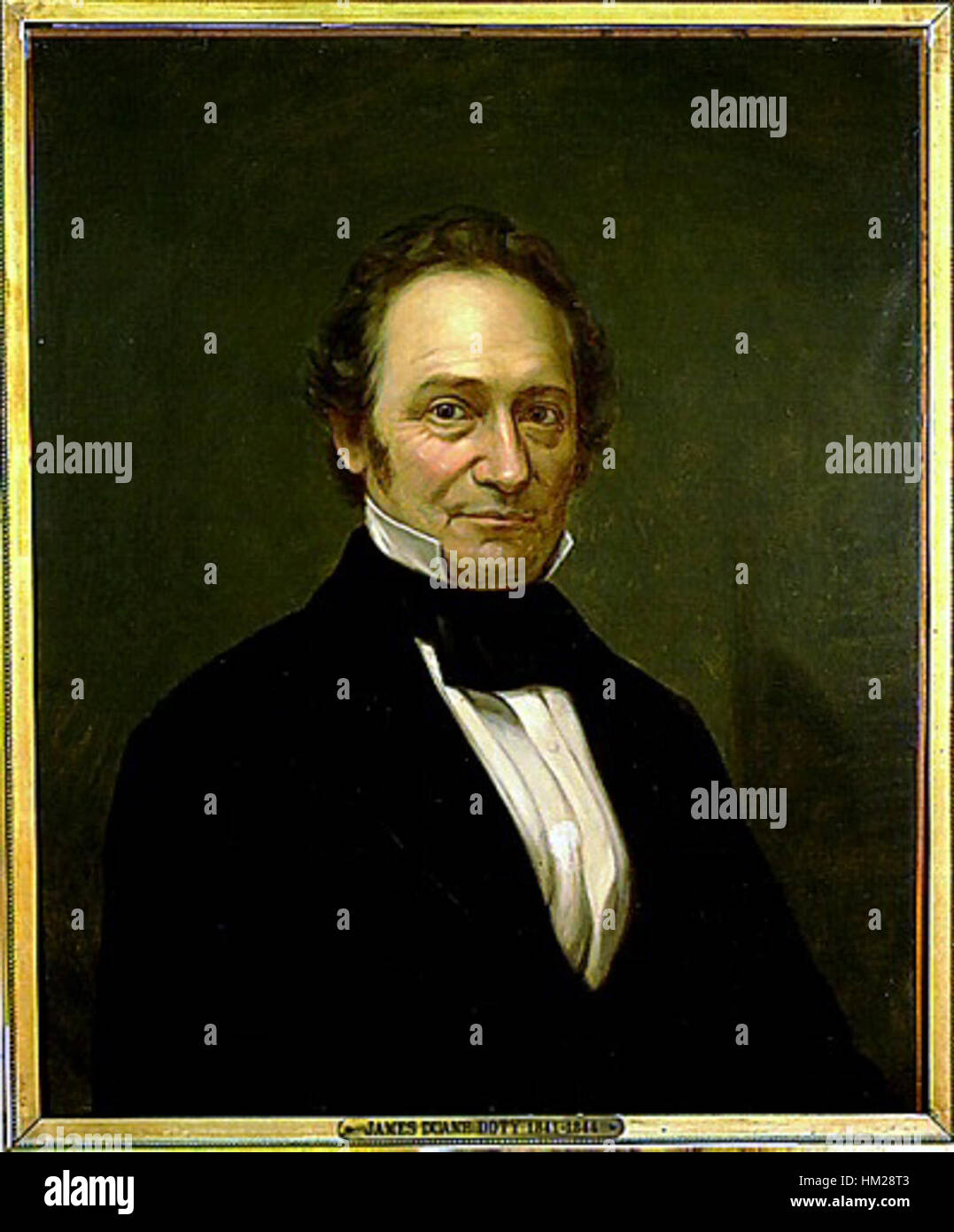 This 1858 portrait by William F. Cogswell depicts James Duane Doty, an ...